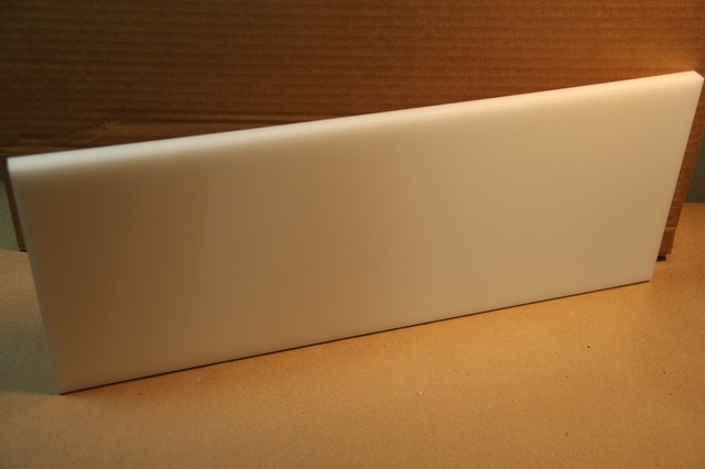 1/2" Delrin Block Natural Acetal Sheet 7"x19" Cnc Millstock Plastic ...