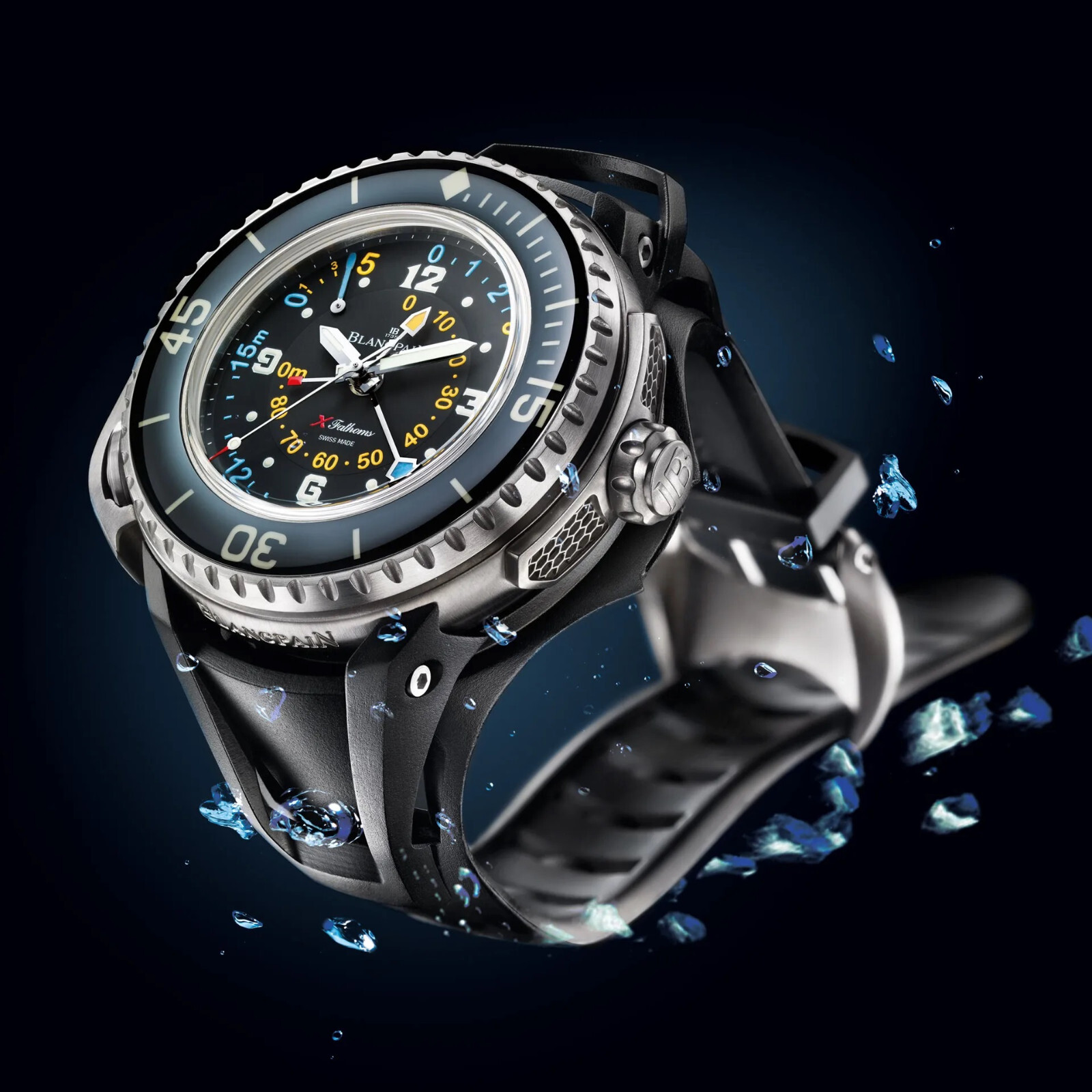 Blancpain Fifty Fathoms X Fathoms Titanium Limited Edition 5018-1230 ...