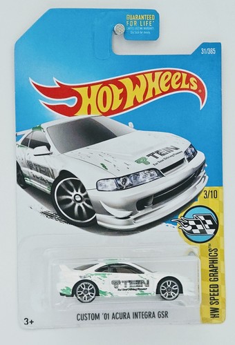 Hot Wheels - Custom '01 Acura Integra Coupe, HW Speed Graphics Series 3 ...