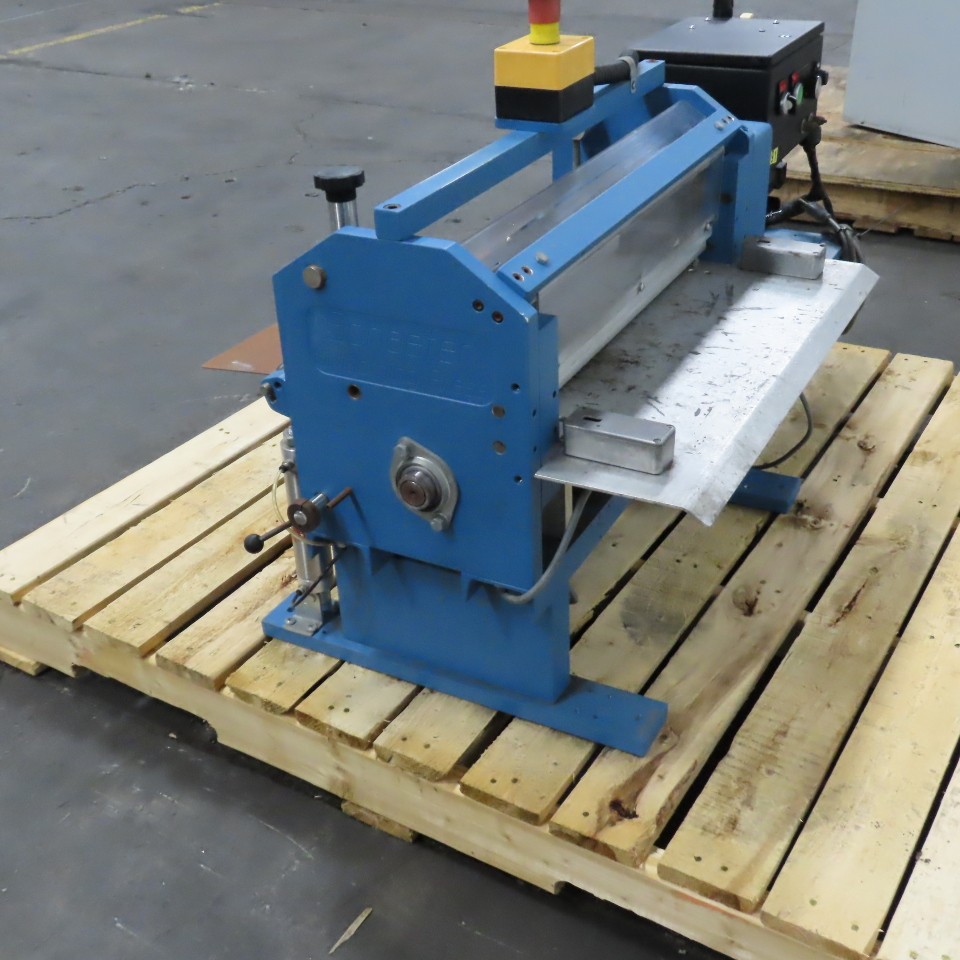 Schaefer Machine 18" Variable Speed Smoothing Press 0-25 FPM 115V 90PSI ...