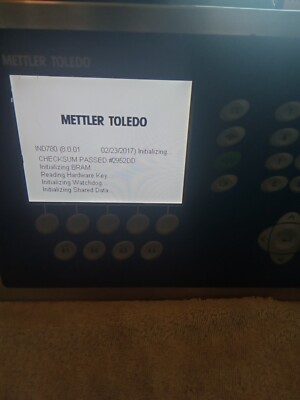Mettler Toledo IND780 Display Weighing Terminal Display | eBay