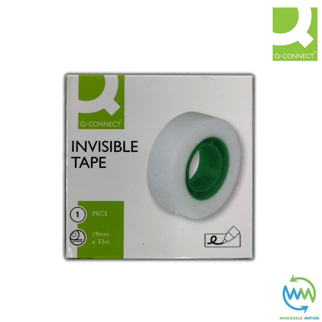 3m Scotch / Q-Connect INVISIBLE MAGIC Mending Tape STRONG Clear 19mm x ...