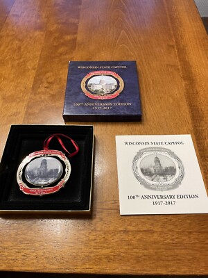 Wisconsin State Capitol 2017 Ornament | eBay