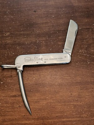 Sea Line Riggers Knife w/ Marlin Spike By West Products Vintage | eBay