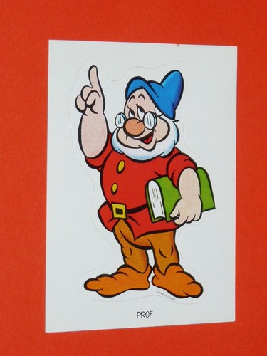 VACHE QUI RIT 1973 WALT DISNEY BLANCHE NEIGE ET LES 7 NAINS PROF | eBay