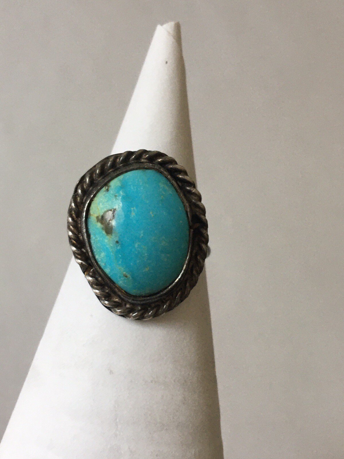 Old Pawn Native American Navajo sterling silver turqu… - Gem