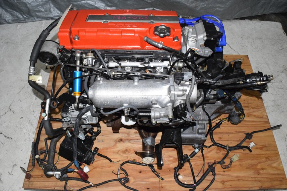 JDM Honda Integra TypeR B18C 1.8L Vtec Engine LSD 5 Speed Manual Trans ...