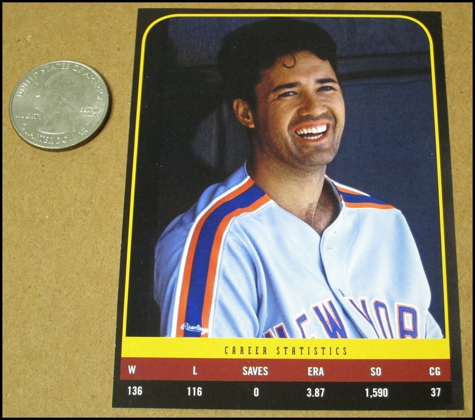 2009 Ron Darling Photo Clipping New York Mets Pitcher 2.75"x3.75 ...