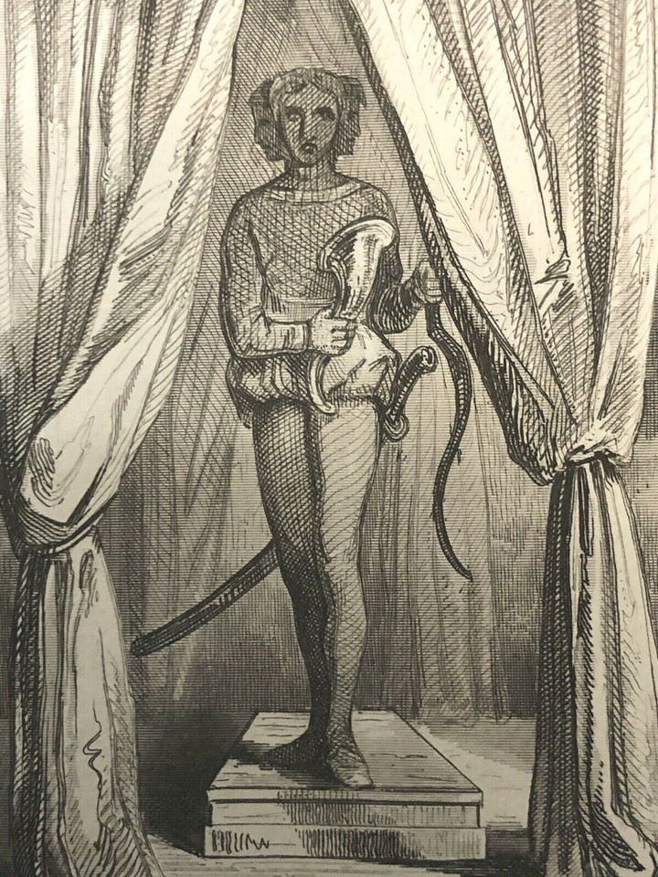 Russia Sviatovid Svetovid Svantovit 1838 God War Fertility Sun Rügen ...