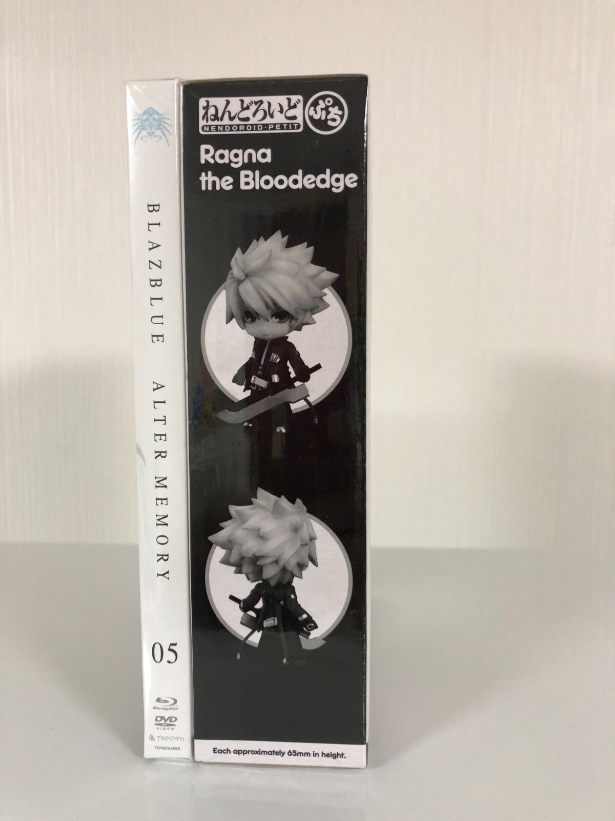 Japan Anime Figure BlazBlue Ragna the Bloodedge Nendoroid Petit & DVD ...