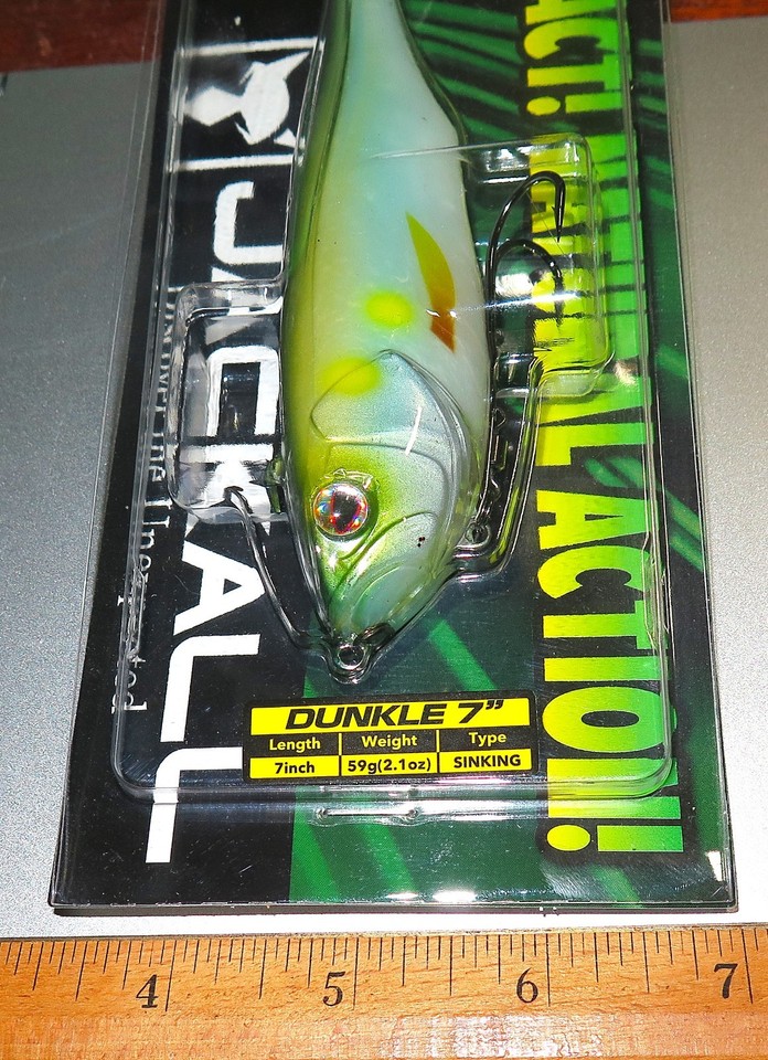 Jackall DUNKLE Soft Swim Baits (JDUNK7-NA) Fishing 7 in 2.1 oz NEW | eBay