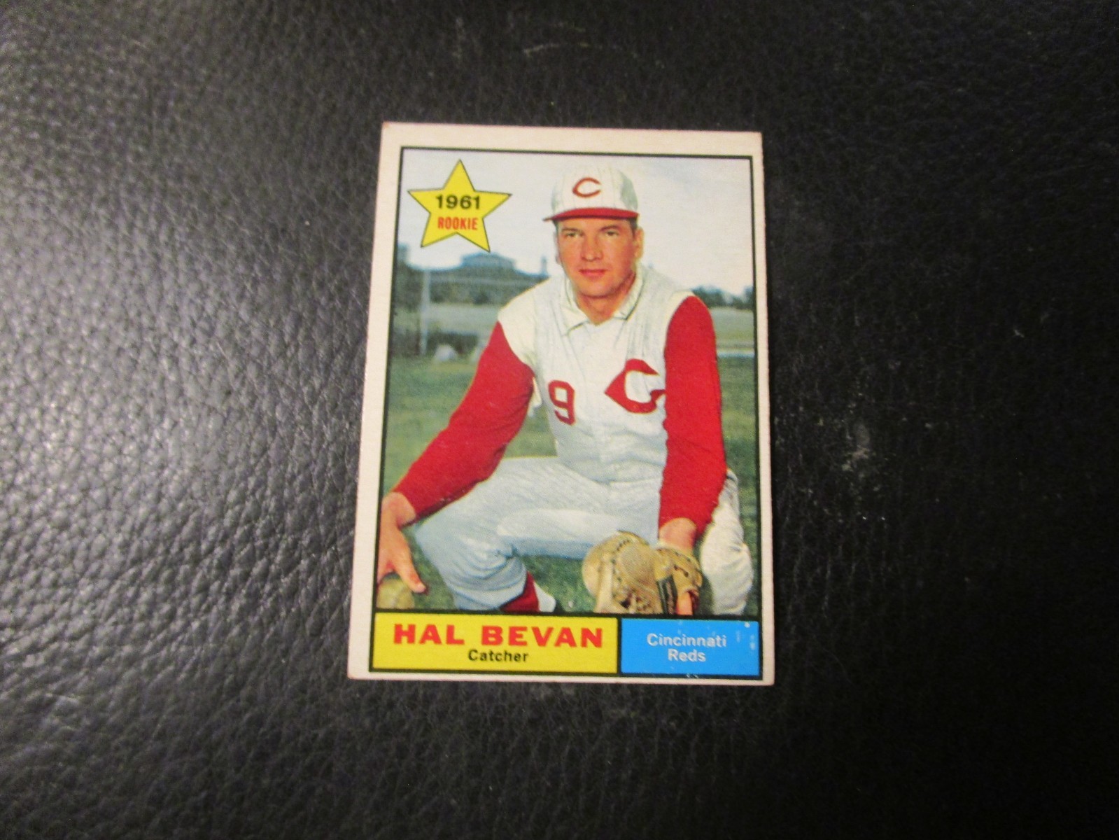 1961 TOPPS#456 HAL BEVAN REDS EX+/EXMT | eBay