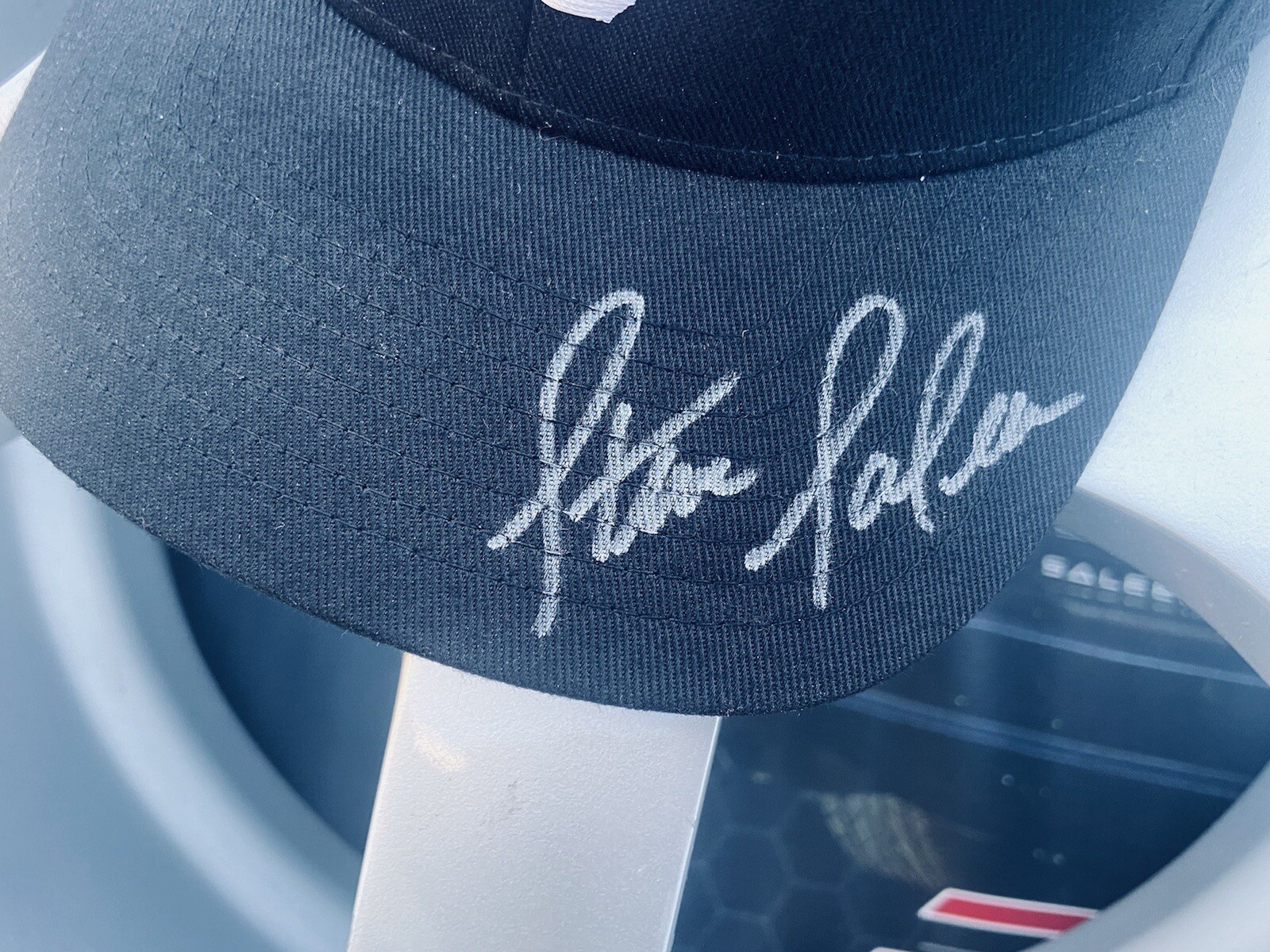 RARE SALEEN S7 OWNERS HAT NOS FRM 02 AUTOGRAPHED BY STEVE S FORD 427 NA ...
