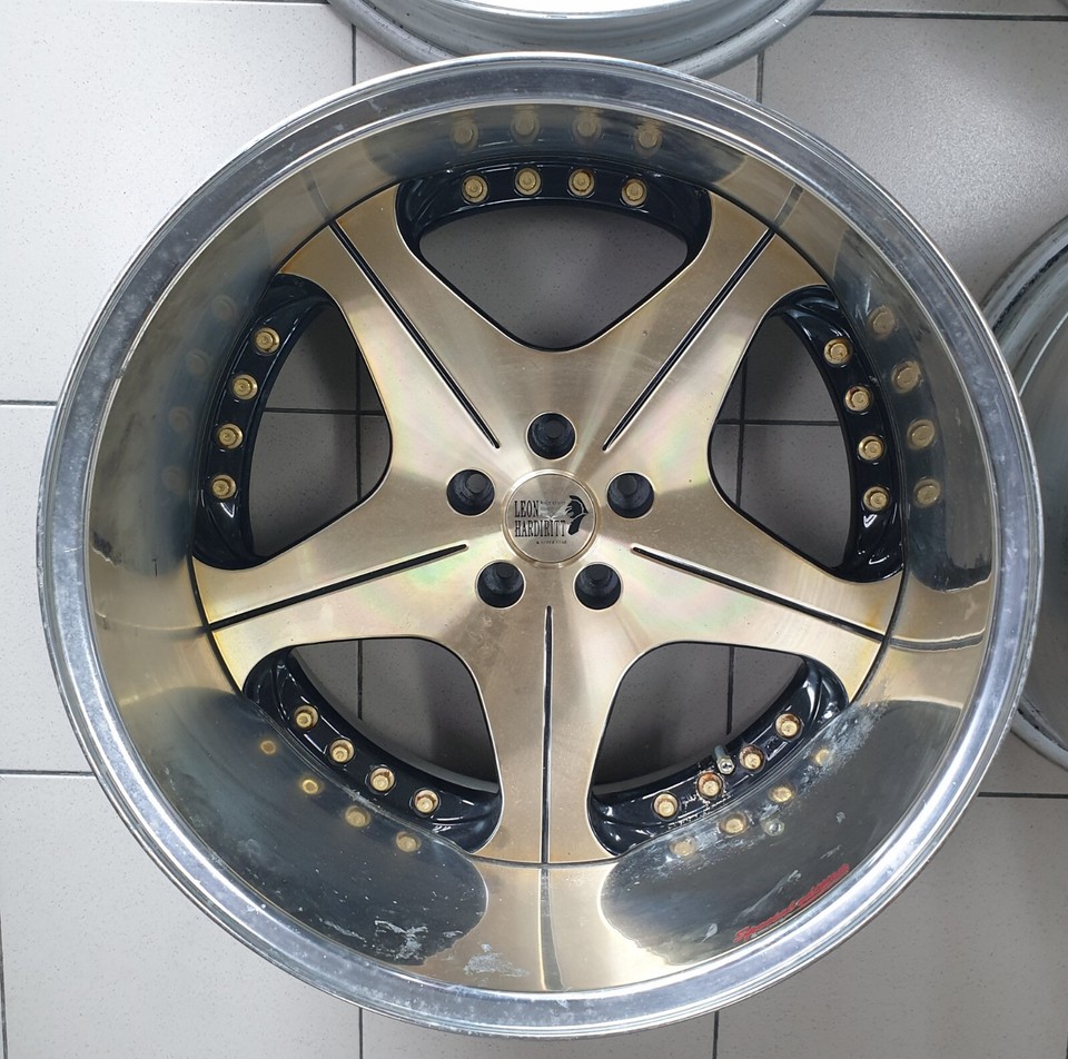 JDM 19" LEON Hardiritt ORDEN Special edition Super DEEP VIP wheels rims ...