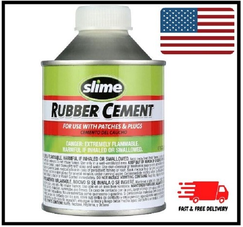 Rubber Cement Tire Repair Glue Brush Applicator Use With Patch Plug 8 ...