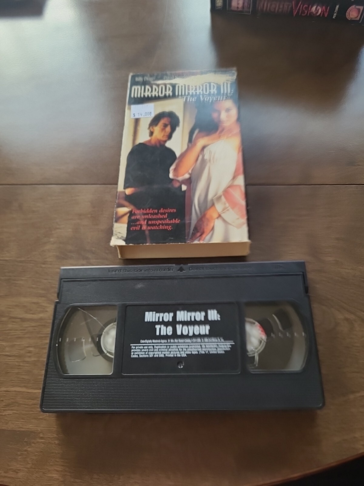 Nice 2000 Mirror Mirror III The Voyeur VHS Tape Movie | eBay