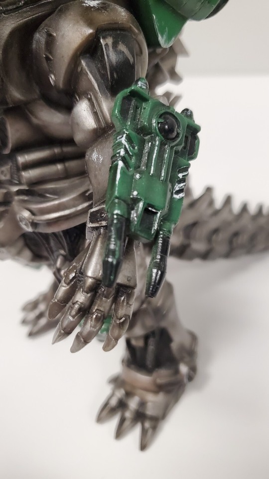 8" KIRYU Mechagodzilla 2002 Military Army JSGDF custom repaint color ...