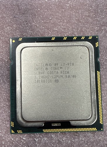 Intel Core i7-970 SLBVF 3.20 GHz 6 Core 12MB LGA 1366 Desktop Processor ...