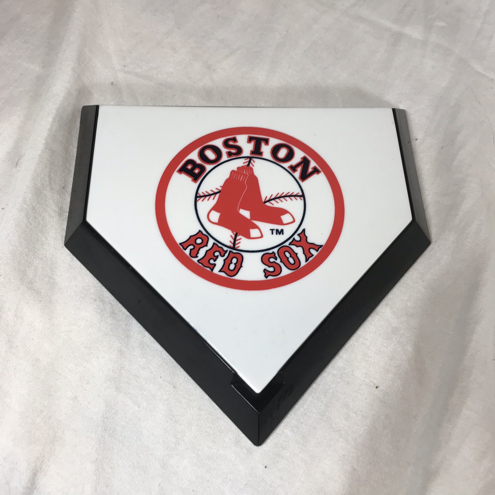 Boston Red Sox Mini Home Plate Base Trinket Plastic Box Lid MLBP 2005 ...