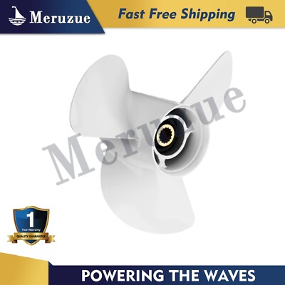 13 1/4 x 17 Aluminum Propeller for Yamaha T50 60 70 90 F90 115 F115 ...