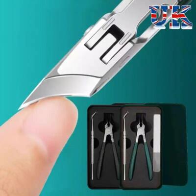 Anti-Splash Slant Edge Nail Clipper Eagle Beak Ingrown Toenail Tools ...