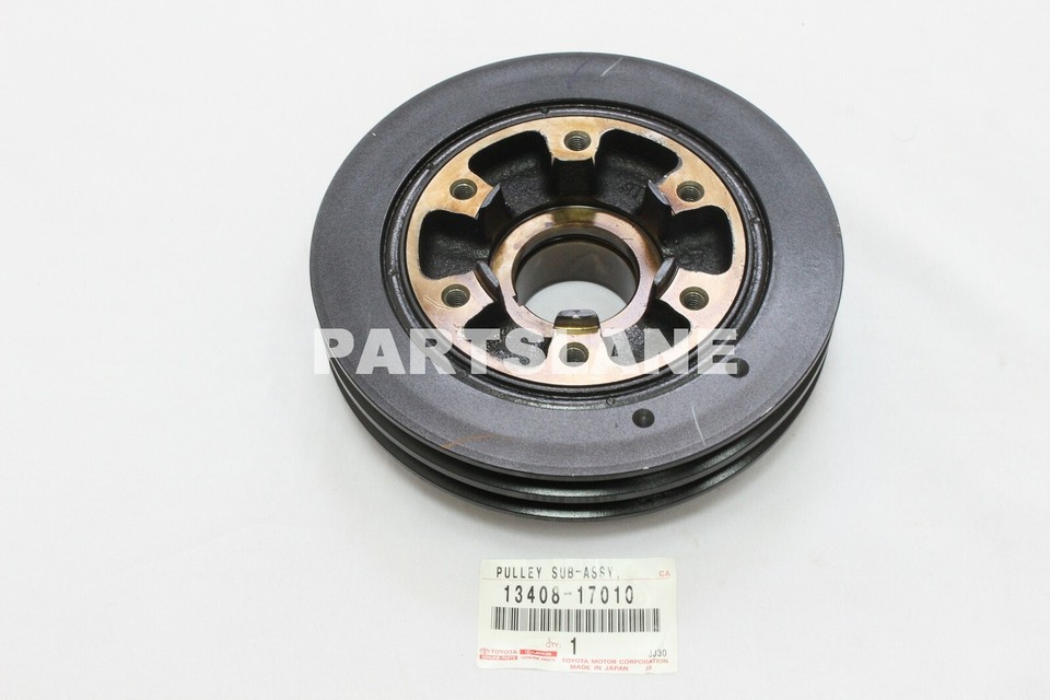 13408-17010 Toyota OEM Genuine PULLEY, CRANKSHAFT | eBay