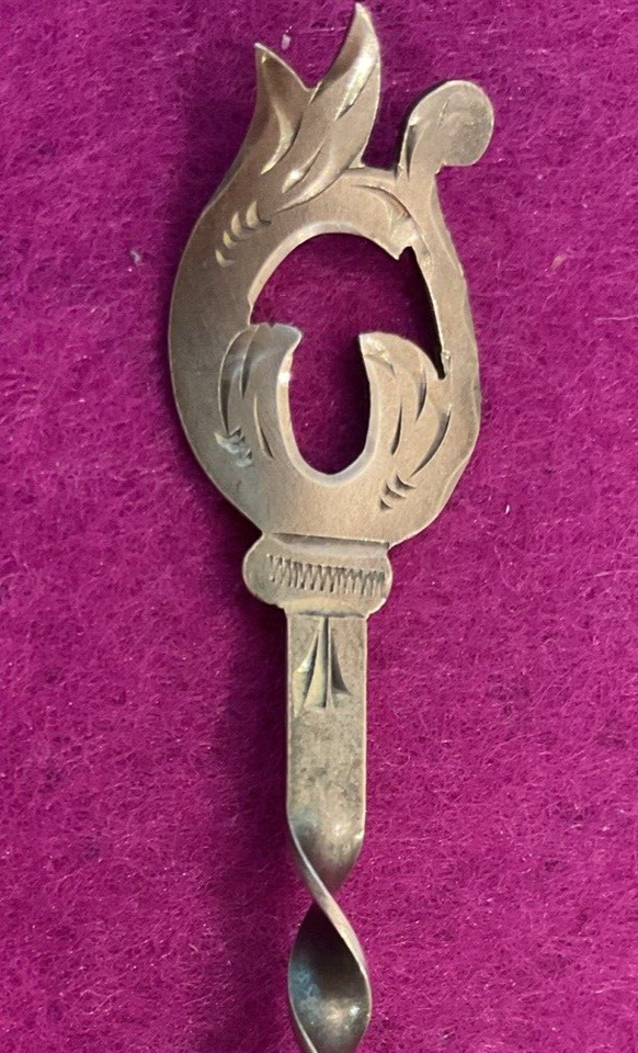 RARE! Washington Square Arch 1895 Demitasse Sterling Souvenir Spoon ...