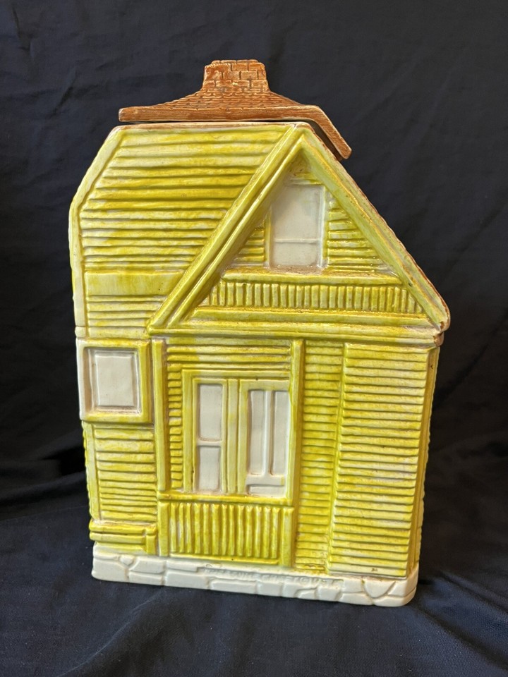 Vintage Treasure Craft Victorian House Cookie Jar | eBay