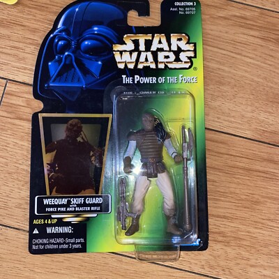 Kenner Star Wars The Power of the Force Weequay Skiff Guard Action ...