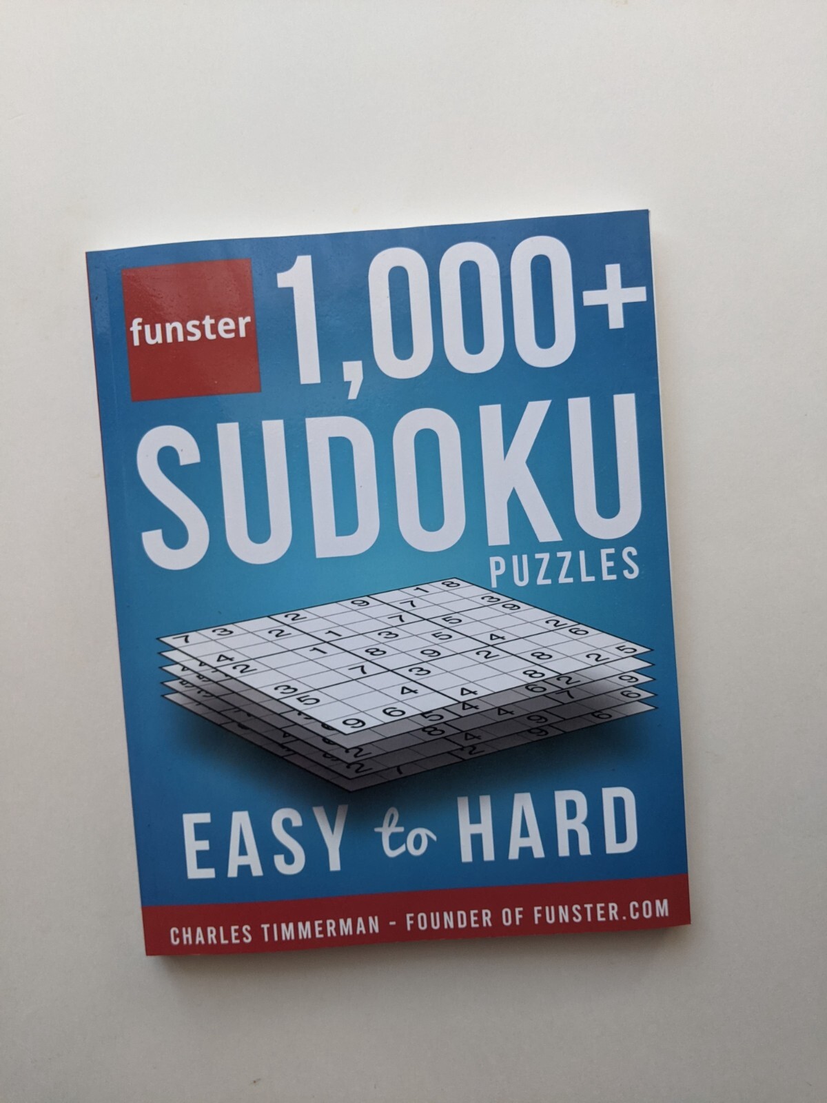Funster 1,000+ Sudoku Puzzles Easy to Hard: Sudoku puzzle book Charles ...