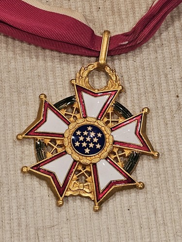 WWII US Army Legion Of Merit Commander Neck Award Medal L@@K!!! | eBay