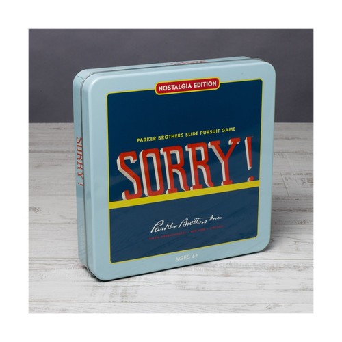 W.S. Game Company Boardgame Nostalgia Tin - Sorry! Box EX 890382000411 ...