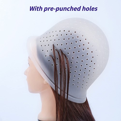 Pre-punched Highlight Cap 2 Sets (White and Blue) Open Holes Reusable ...