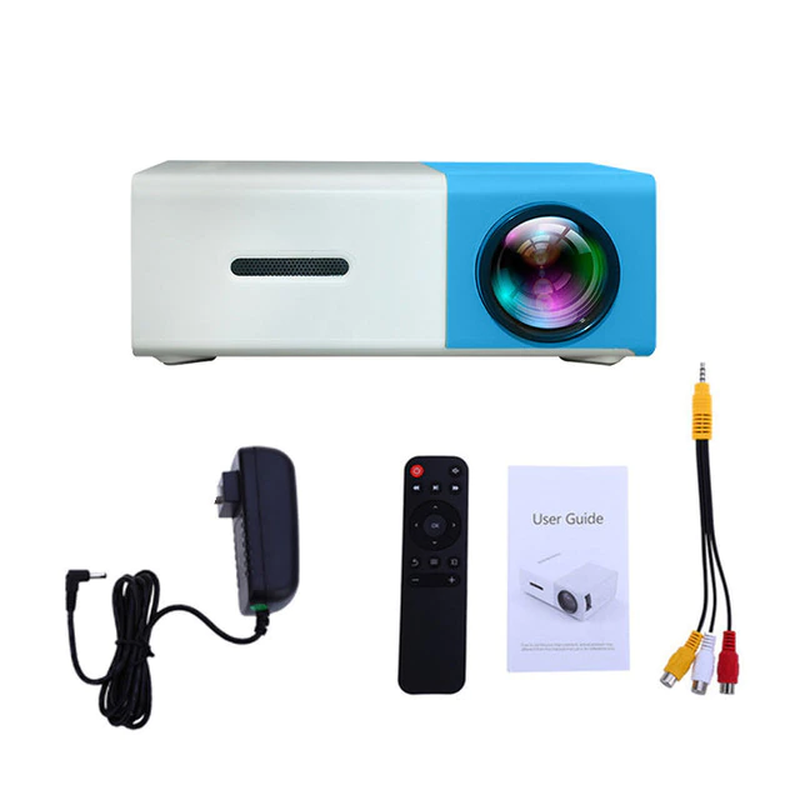 Mini Projector YG300 Pro LED Supported 1080P Full HD Portable Beamer ...