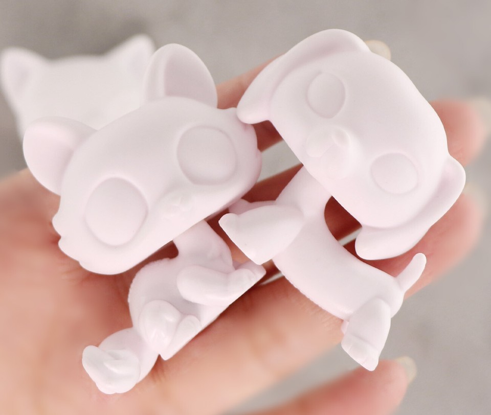 Custom lps Toy White Bases, 6lot lps White Molds Design by Yourself ...