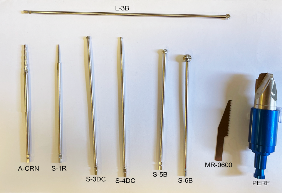 Brand New Anspach Drill Bits and Attachments for G1, eMAX, eMAX2+, and ...