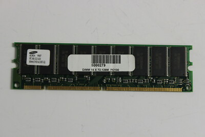 GATEWAY 5000279 128MB PC100 168 PIN DIMM MEMORY MODULE ALR7200 ...