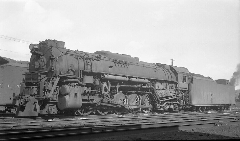 Pennsylvania PRR Railroad 6166 2-10-4 Altoona PA 9-56 Negative 6058 | eBay