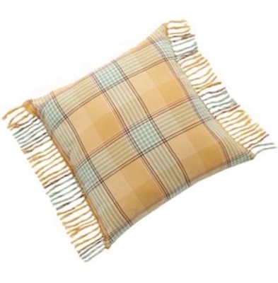 CHAPS Home PILLOW Size: 20 x 20" New SHIP FREE Plaid Fringe ELIZABETH ...