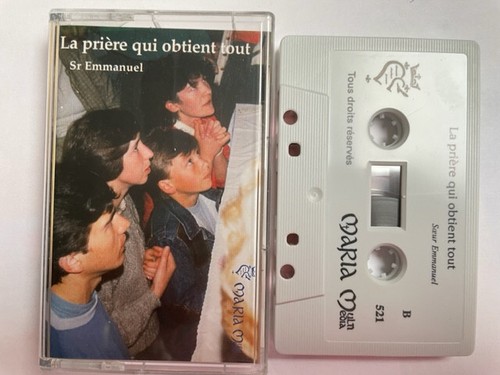 soeur emmanuel la priere qui obtient tout cassette audio tape C7 | eBay