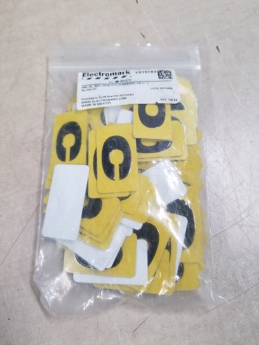 ELECTROMARK Y619802 TAG AL VERTICAL STYLE W 0.024" THICK 1-19/32" 100 PACK | eBay
