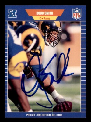 1989 Pro Set Football #208 Doug Smith Signed Autograph (no COA) | eBay