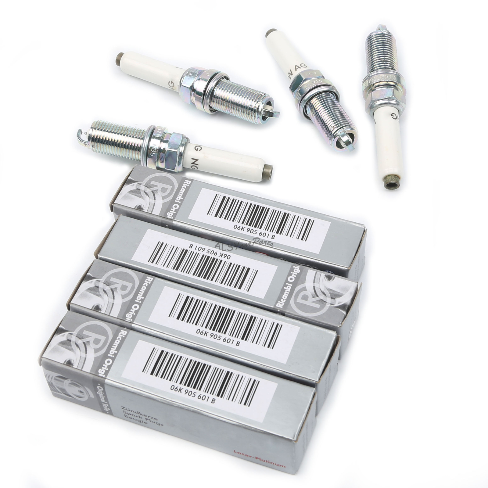 Laser Platinum Spark Plug Set Fit For Audi A4 A5 VW Golf 06K905601B ...