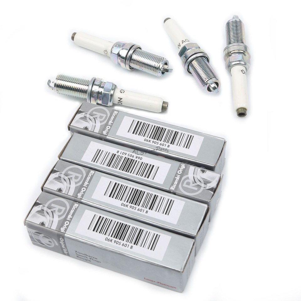 Laser Platinum Spark Plug Set Fit For Audi A4 A5 Golf 06K905601B Spark ...