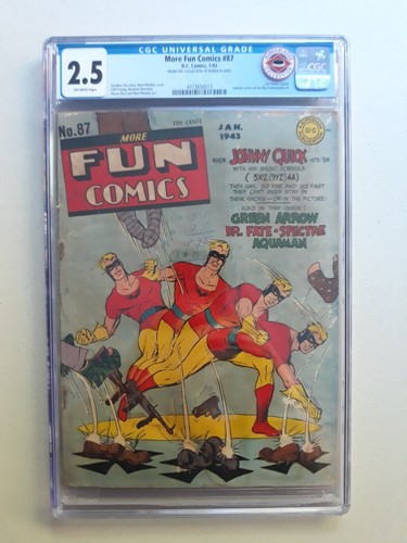More Fun Comics 87 DC Comics 1943 Rare | eBay