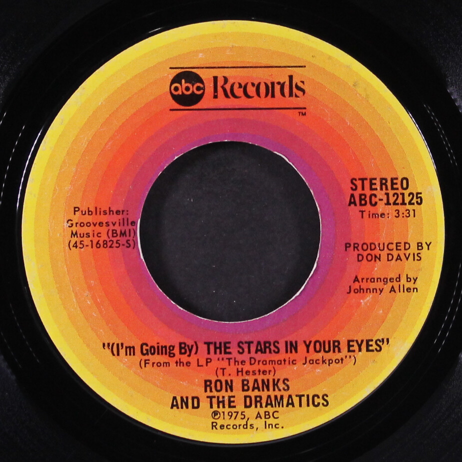 RON BANKS: trying to get over losing you / the stars in your eyes ABC 7 ...