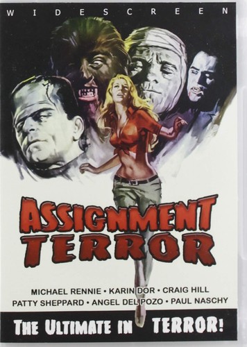 Assignment Terror (aka Dracula vs. Frankenstein) (DVD) Michael Rennie ...