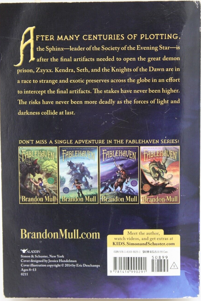 Keys to the Demon Prison; Fablehaven Series Book 5 by Brandon Mull ...