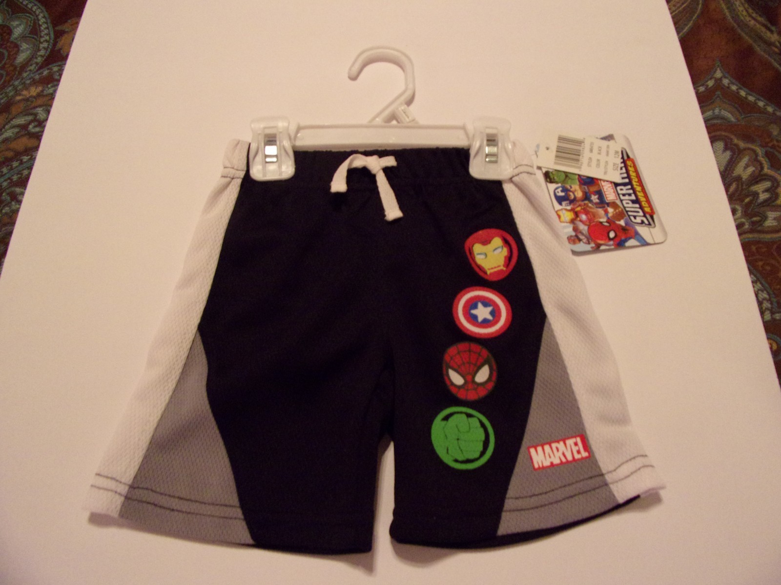 Marvel: Baby Boys Size 12 Months Superhero Shorts/ Spiderman / Brand ...