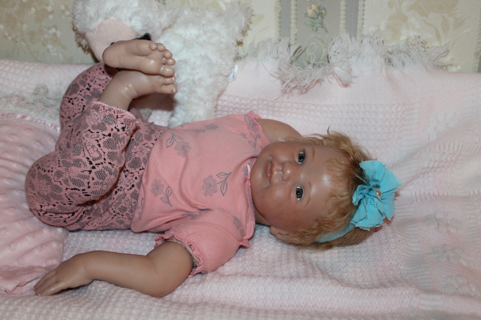 Reborn Doll Holly, by Donna RuBert, reborn by artist Linda Wiseman | eBay